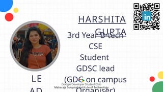 gdg on campus msit orientation ppt is here | PPT