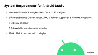 Gdsc android introduction | PPTX | Web Development | Internet