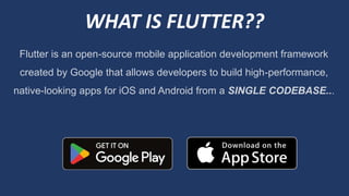 GDSC NSUT Flutter Session | PPT