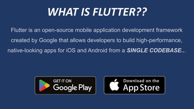 GDSC NSUT Flutter Session | PPT