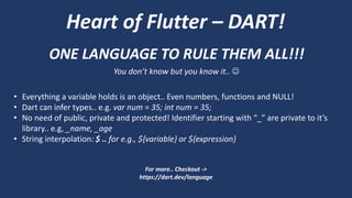 GDSC NSUT Flutter Session | PPT