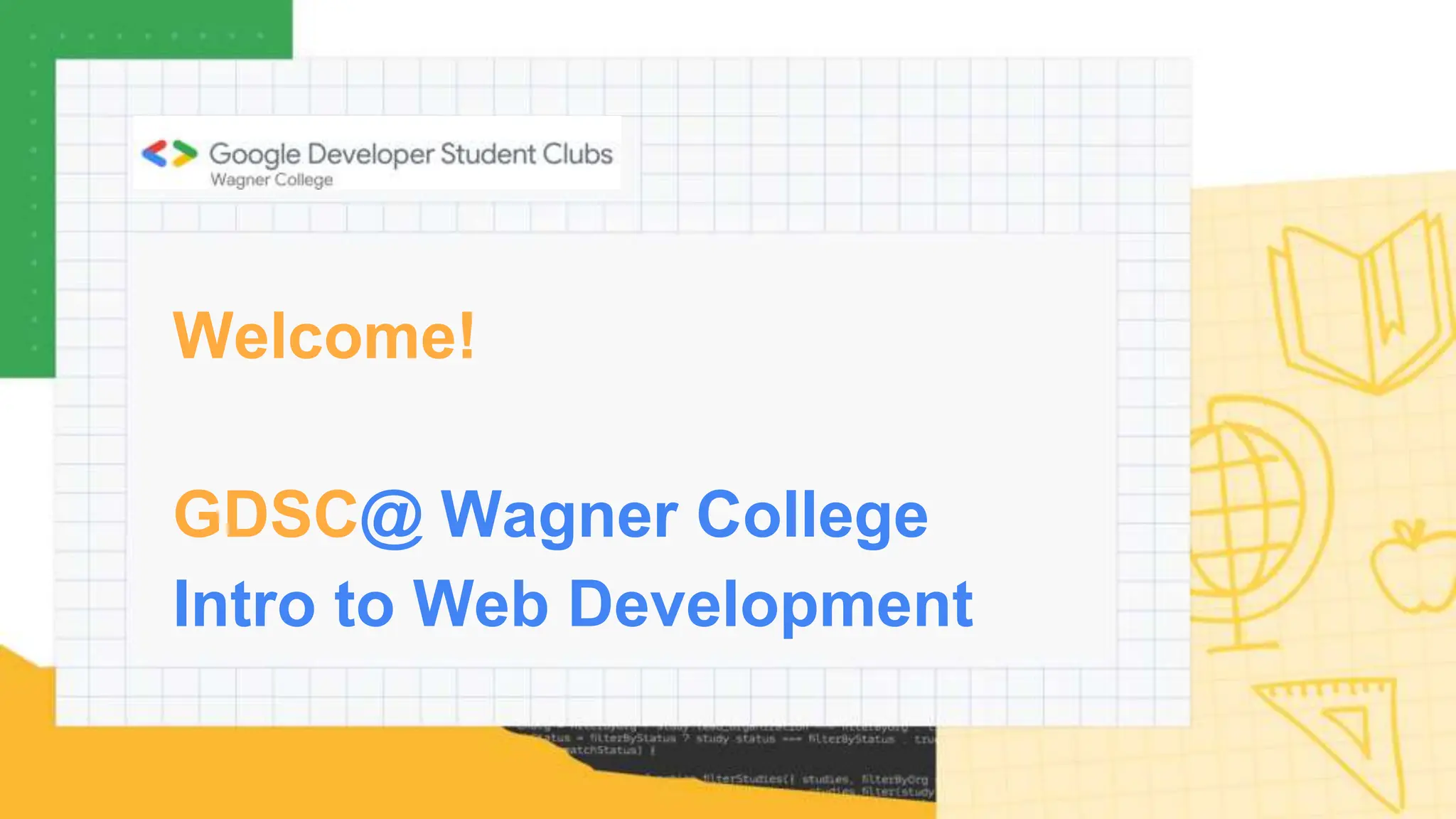 GDSC HTML (Intro to Web Development) @Wagner College.pptx