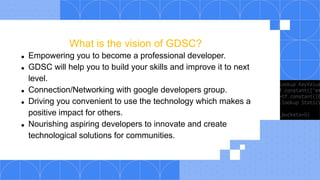 GDSC SCE Opening Ceremony | PPTX