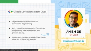 Introduction to DSC IIEST | PPT