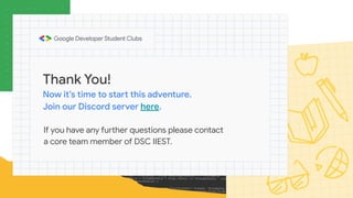 Introduction to DSC IIEST | PPT