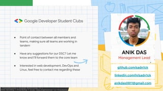 Introduction to DSC IIEST | PPT