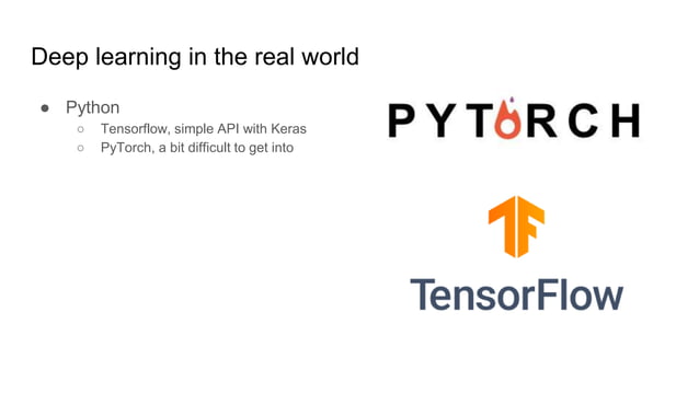 GDSC Introduction to Deep Learning Workshop | PPT