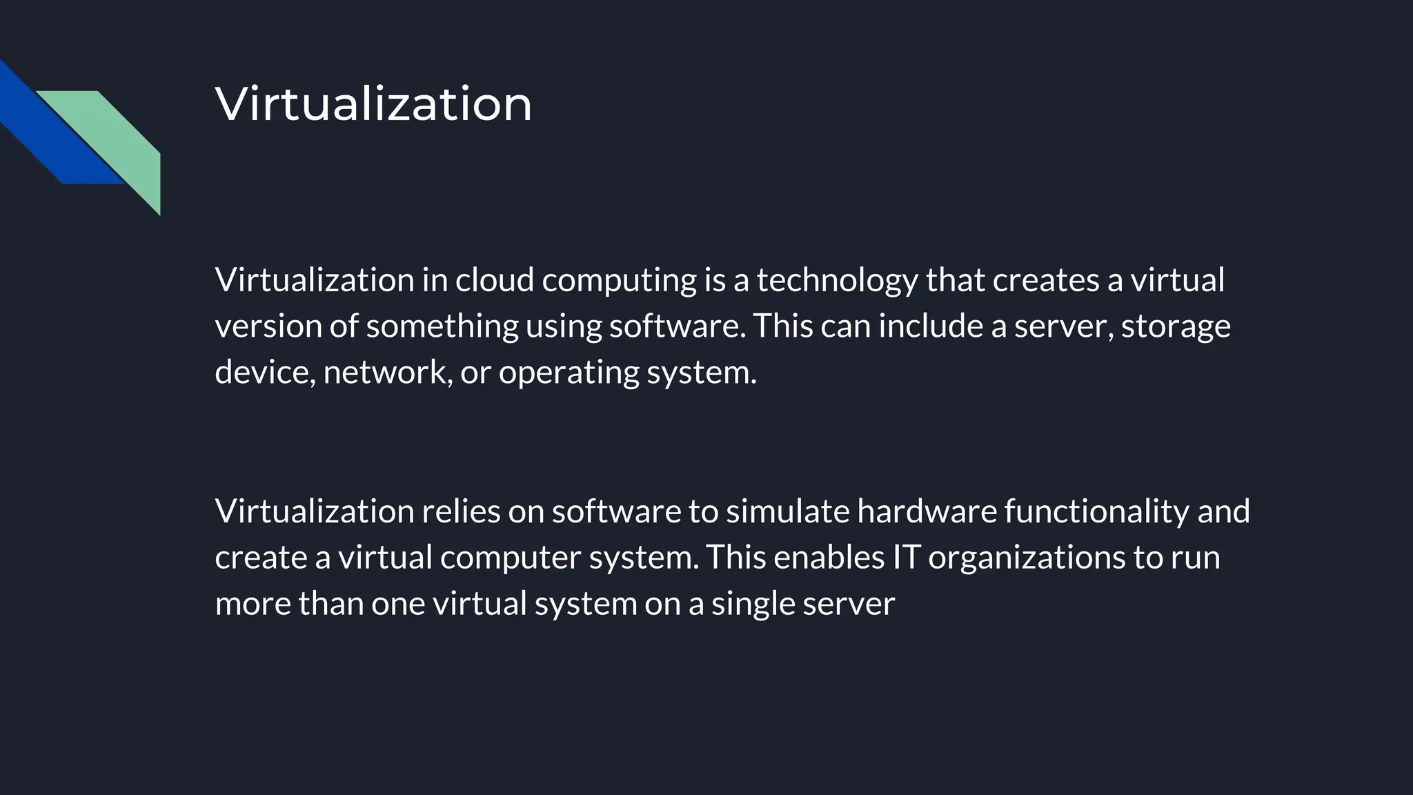 Presentation on introduction to cloud computing for gdsc info session | PPT