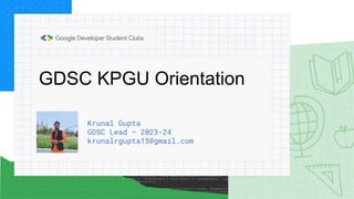 GDSC Orientation.pptx
