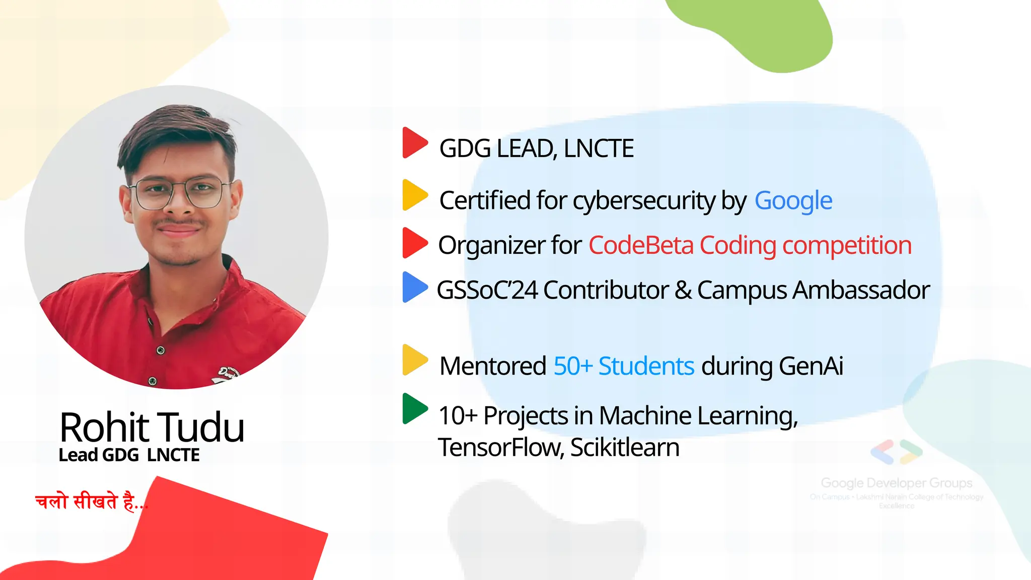 "Join the GDG LNCTE 2024 Orientation!!!" | PPTX