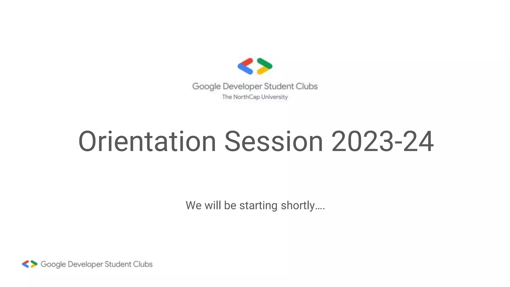 GDSC Orientation Meet.pptx