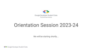 GDSC Orientation Meet.pptx