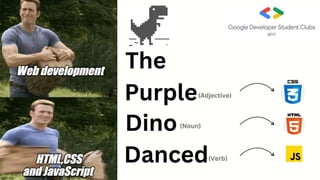 GDSC Web Development.pptx | Web Development | Internet