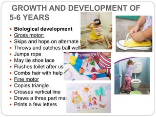 growth and development in preschooler age group in pediatric nursing | PPTX