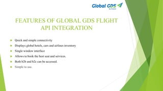 GDS flight API integration | PPT