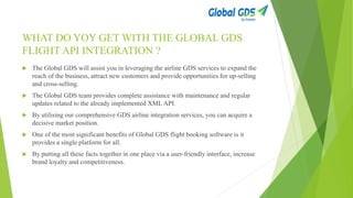 GDS flight API integration | PPT