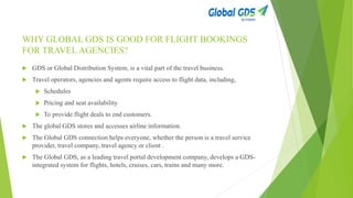 GDS flight API integration | PPT