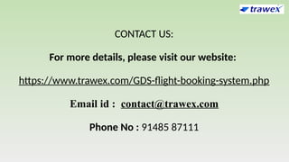 GDS Flight Booking System | GDS Airline Reservation System | PPTX