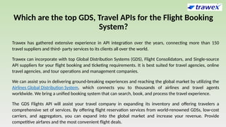 GDS Flight Booking System | GDS Airline Reservation System | PPTX