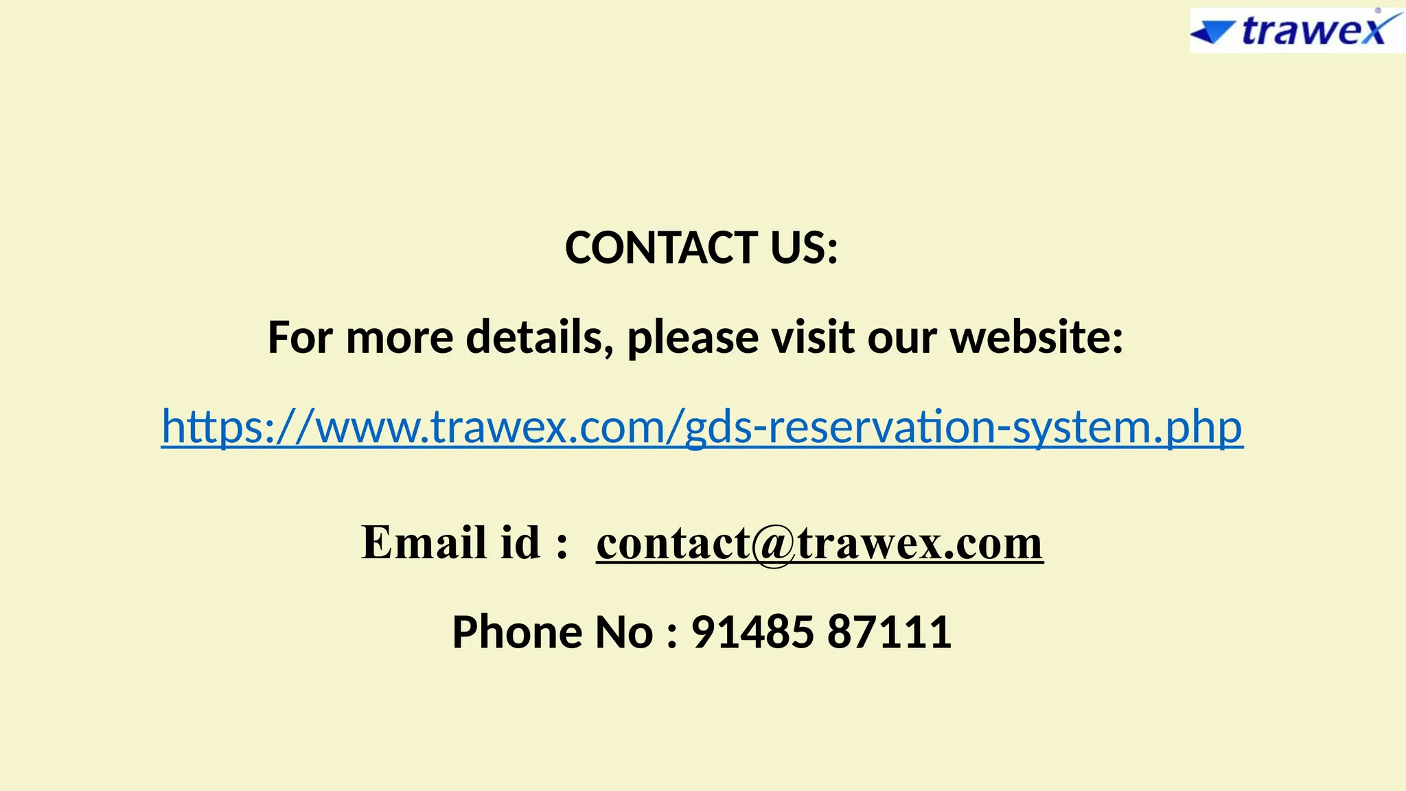 GDS Reservation System | Automated Reservation System | PPTX