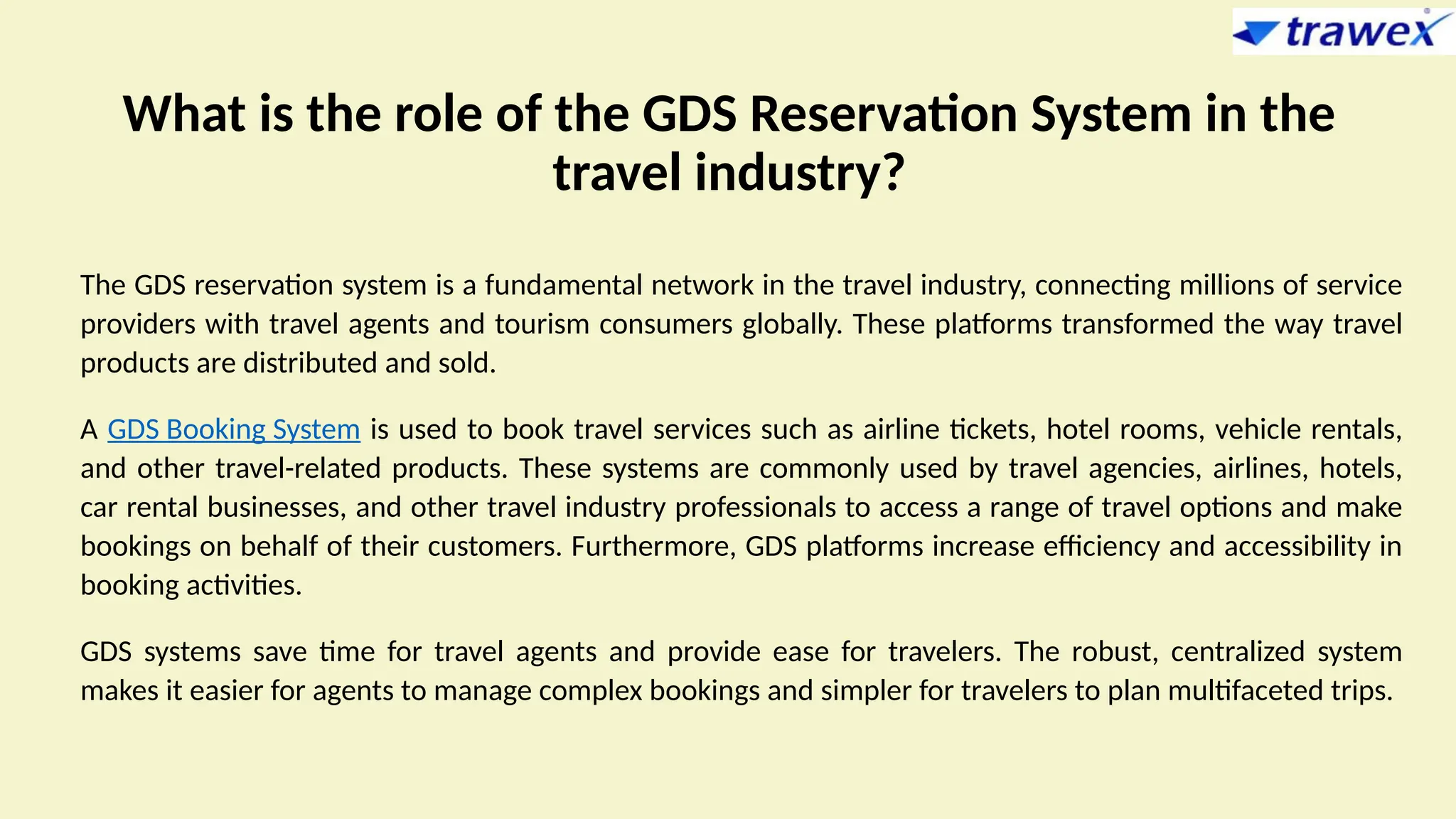 GDS Reservation System | Automated Reservation System | PPTX