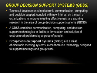 Gdss | PPT
