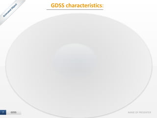 GDSS Group Decision Support System | PPTX