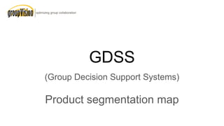 GDSS product map | PDF