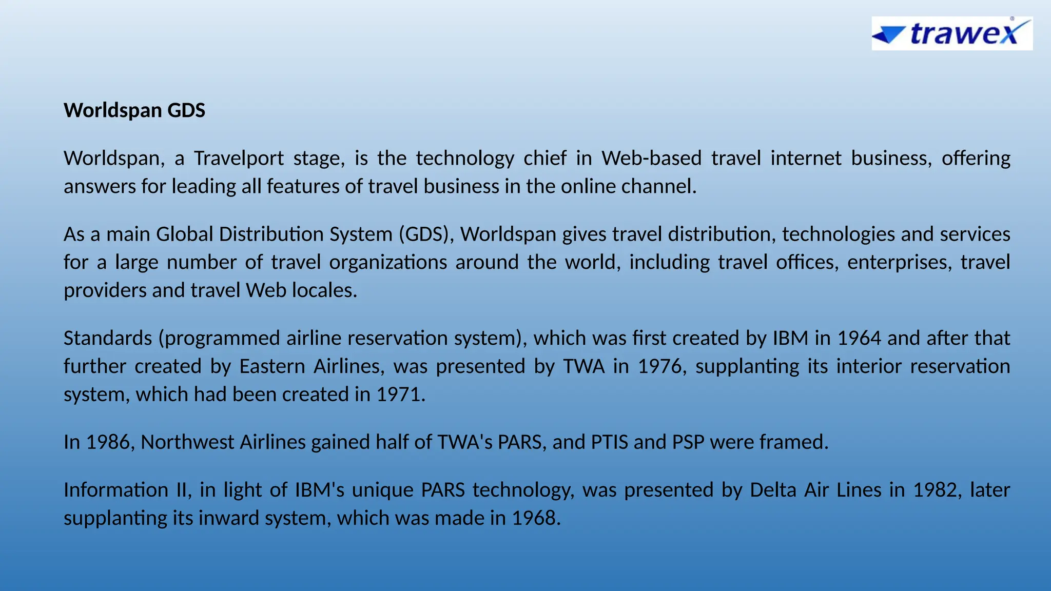GDS System | GDS Software | Global Distribution System | PPT