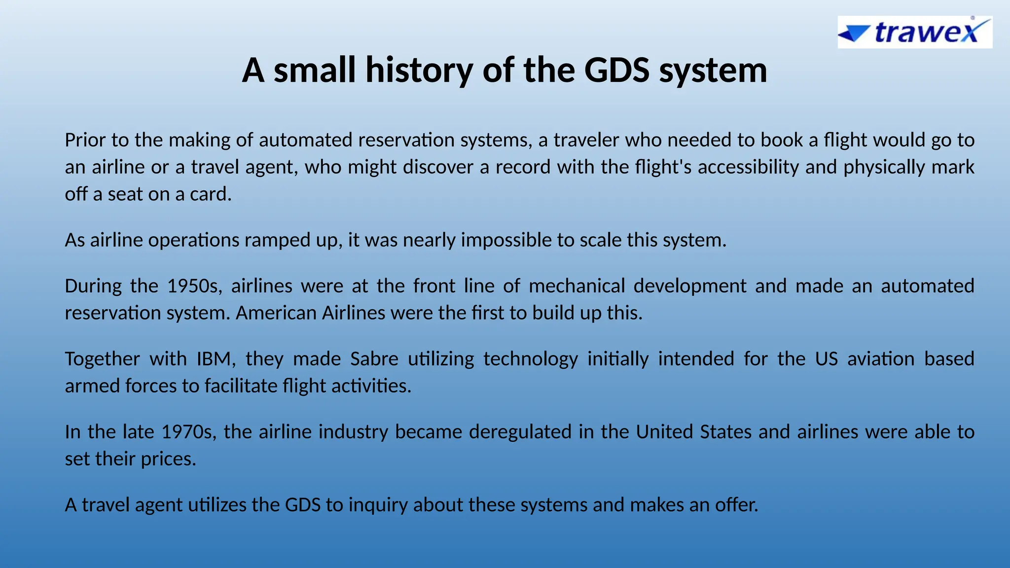 GDS System | GDS Software | Global Distribution System | PPT