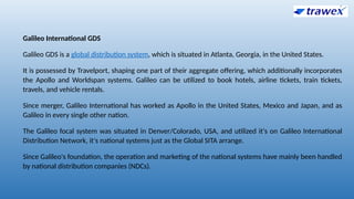 GDS System | GDS Software | Global Distribution System | PPT