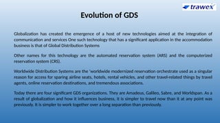 GDS System | GDS Software | Global Distribution System | PPT