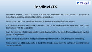 GDS System | GDS Software | Global Distribution System | PPT