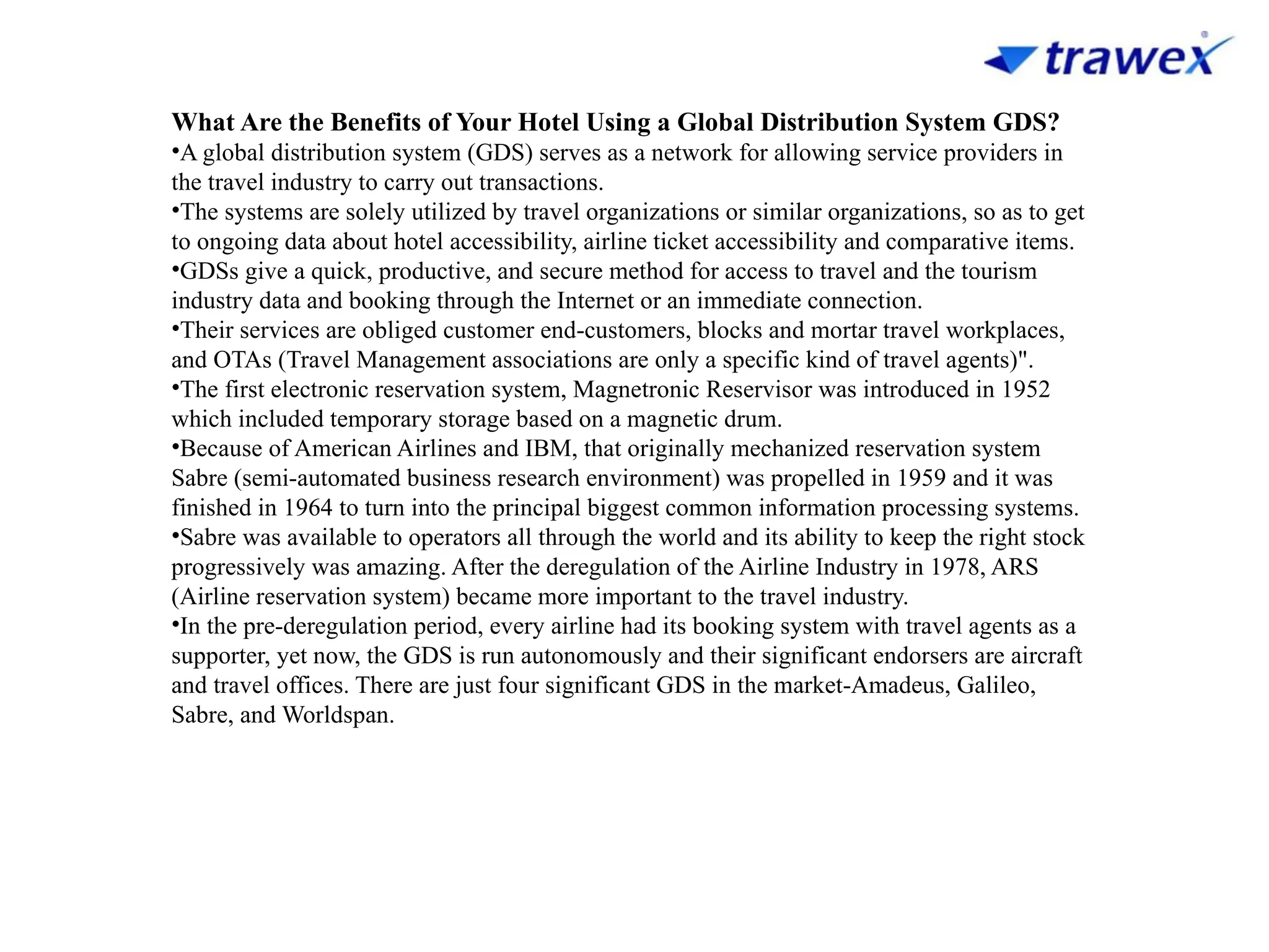 GDS SYSTEM | GLOBAL DISTRIBUTION SYSTEM | PPTX