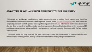 GDS System | Travel GDS Software | GDS System Software | PPTX