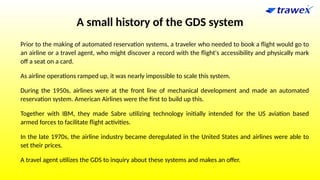 GDS System | GDS Software | Global Distribution System | PPTX