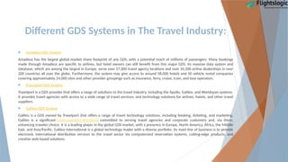GDS System | Travel GDS Software | Amadeus GDS System | PPTX