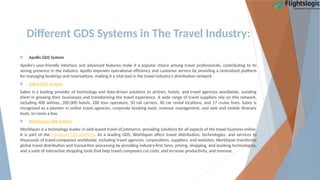 GDS System | Travel GDS Software | Amadeus GDS System | PPTX