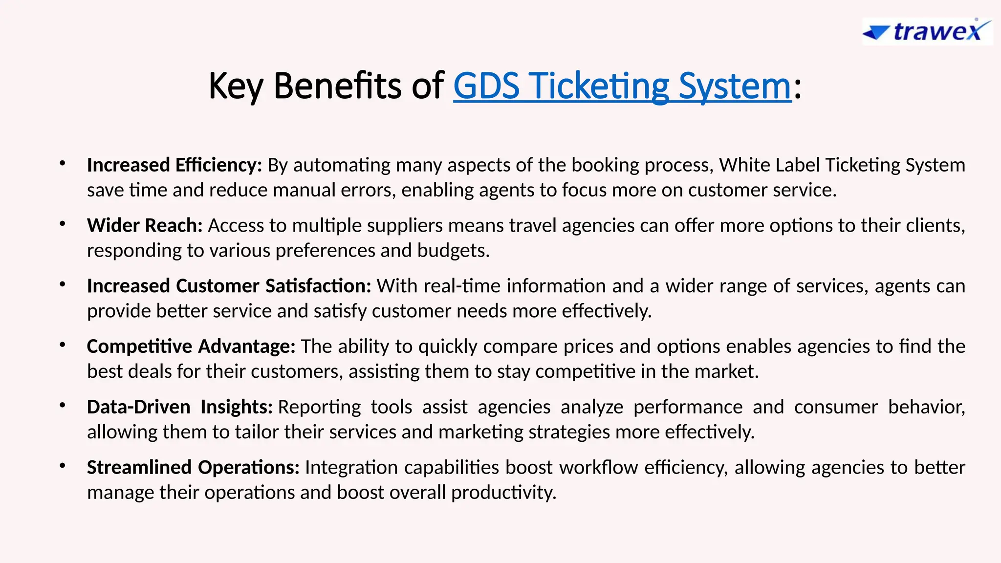 GDS Ticketing System | Ticketing API | White Label Ticketing | PPTX