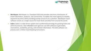GDS Travel Software | PPT