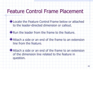 Geometric dimensioning and tolerancing (GD&T) | PPTX