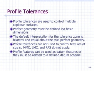 Geometric dimensioning and tolerancing (GD&T) | PPTX