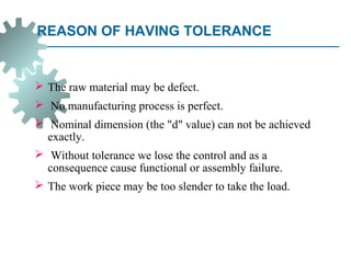 Geometric Dimension and Tolerance | PPT