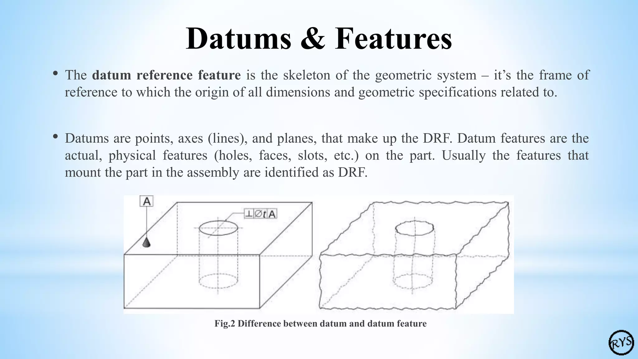 Geometric Dimensioning and Tolerancing | PPTX