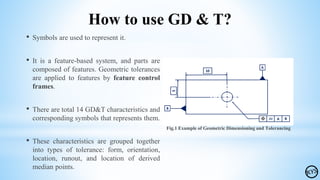 Geometric Dimensioning and Tolerancing | PPTX