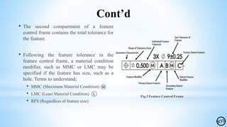 Geometric Dimensioning and Tolerancing | PPTX