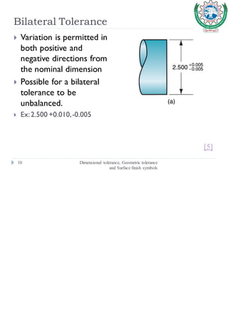 Geometric Dimensioning and Tolerancing | PDF