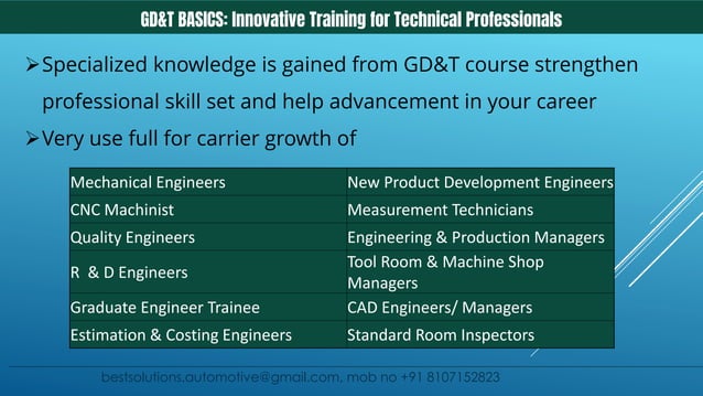 GD&T Fundamentals Training | PDF | Business and Finance