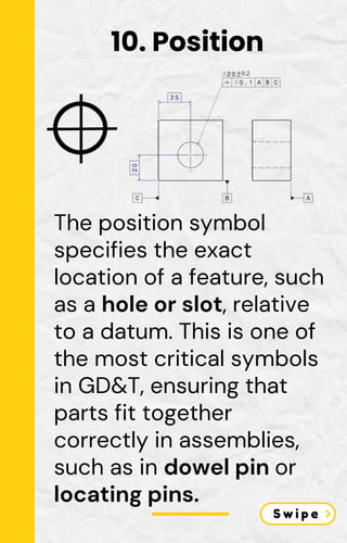 Geometric dimensioning & tolerance for precise manufacturing process | PDF