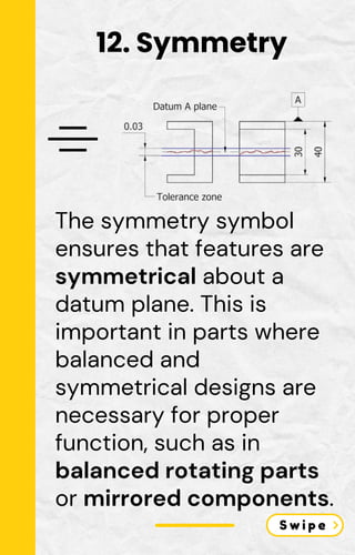 Geometric dimensioning & tolerance for precise manufacturing process | PDF